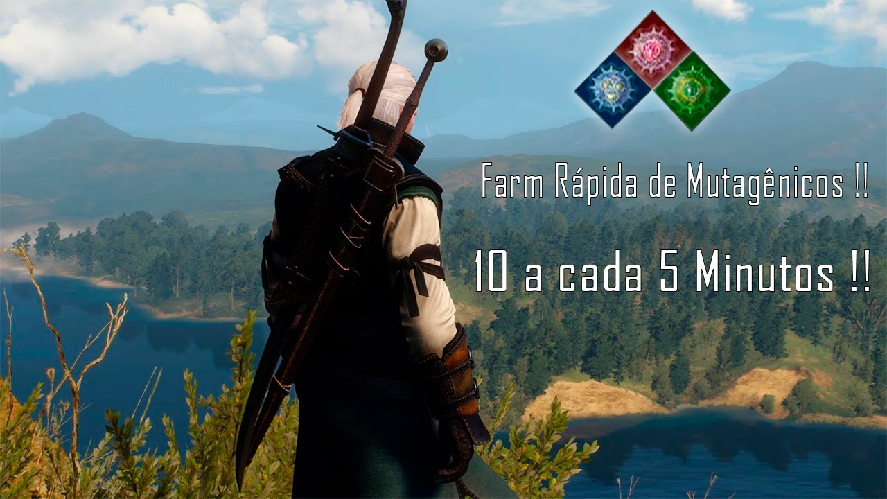 The Witcher 3 - Farm Rápida de Mutagênicos ! (Verde, Vermelho e Azul ...