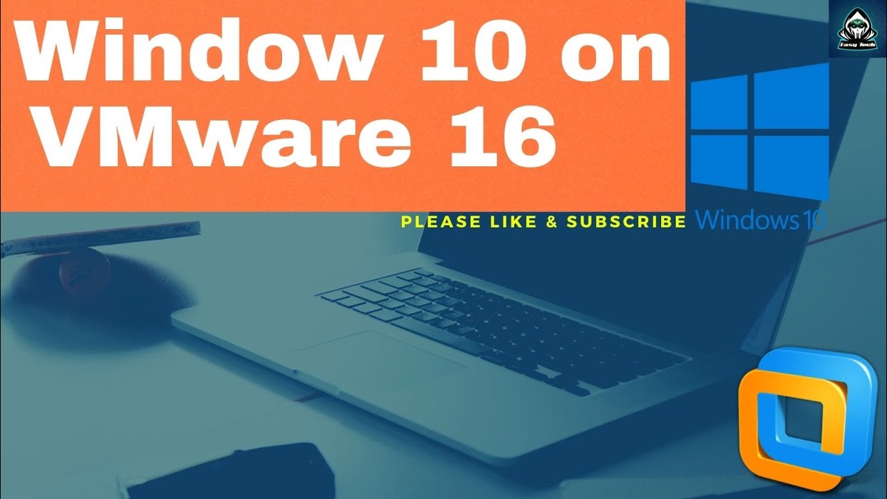 How to install windows 10 on VMware workstation 2021.4 - YouTube