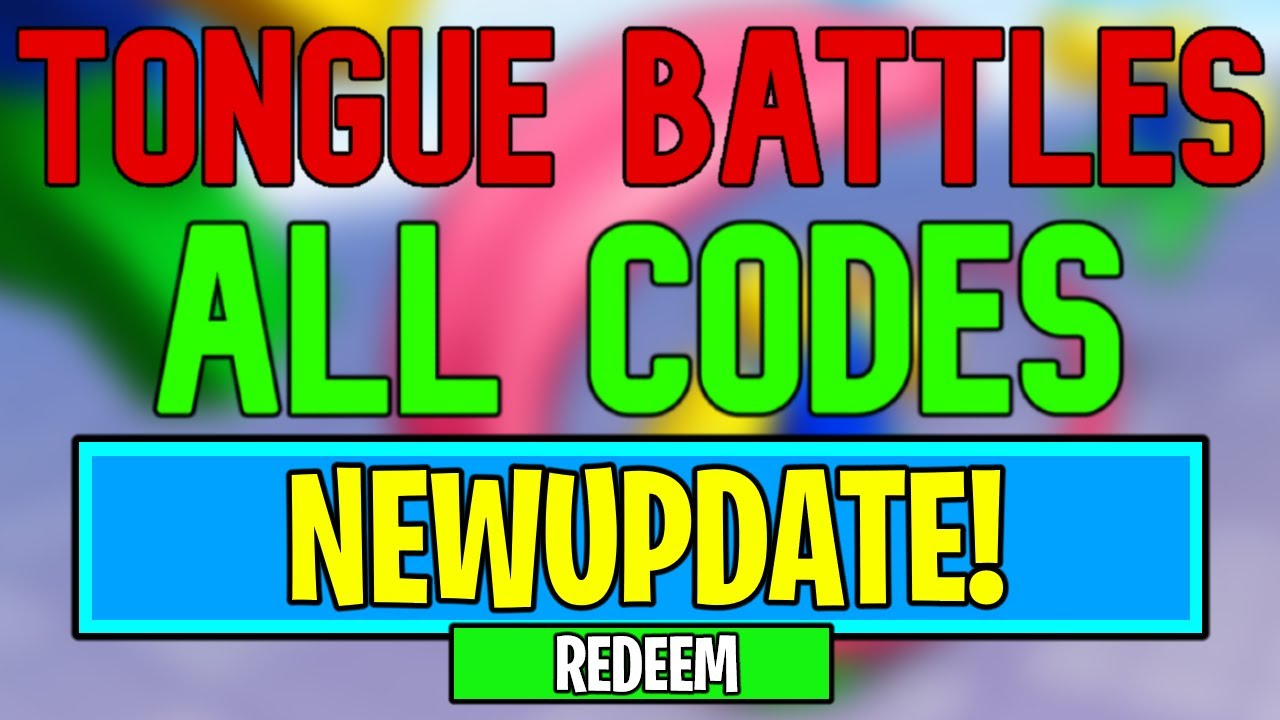 New Tongue Battles Codes | Roblox Tongue Battles Codes (July 2024 ...