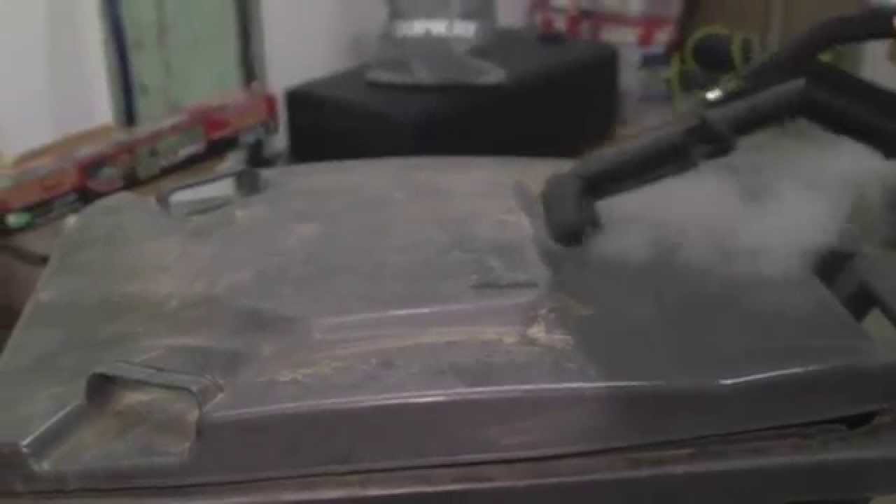Degreasing - Dupray Carmen Super Inox™ Steam Extractor - YouTube