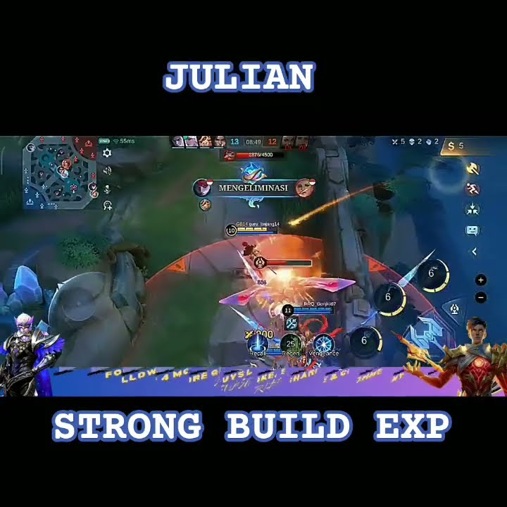 STRONG BUILD FOR JULIAN EXP LANE #mobilelegends #mlbb#julian - YouTube