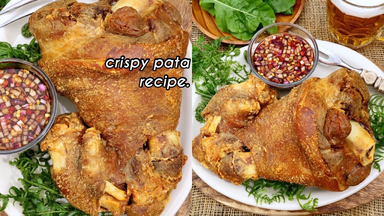 EASY CRISPY PATA RECIPE! | rossan cooks - YouTube