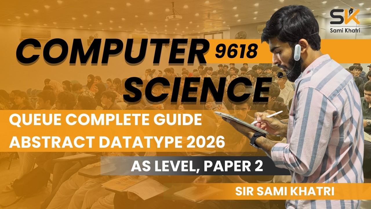 QUEUE (ADT’s) Explained | AS Level Computer Science 9618 | 2026 ...