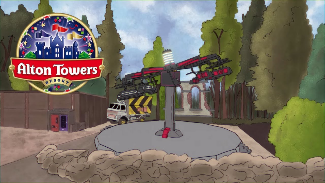 3 NEW FLAT RIDES AT ALTON TOWERS - The Retrosquad - YouTube