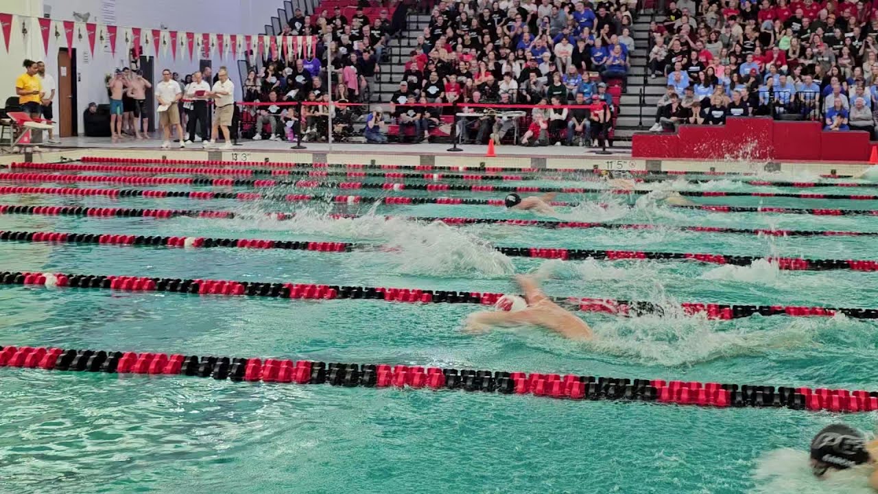 Madison West's Abram Mueller captures gold in 100 butterfly at WIAA Division 1 state boys ...