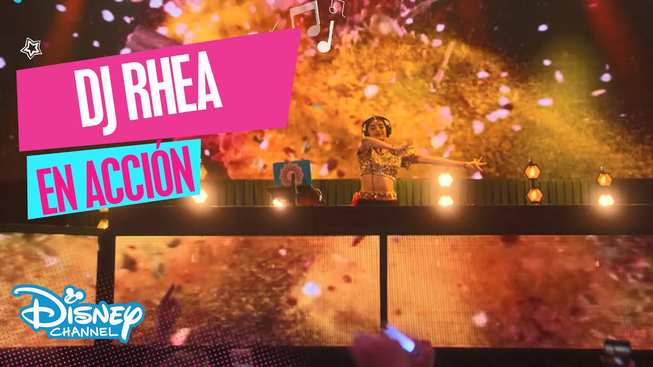 Spin: DJ Rhea | Disney Channel Oficial - YouTube