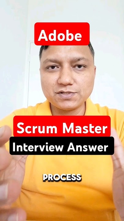 [ANSWER] scrum master interview question I scrum master interview questions and answers - YouTube