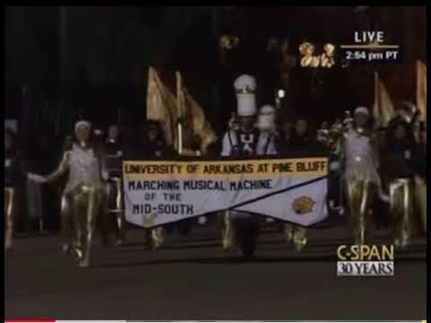 UAPB MARCHING BAND PERFORMING AT PRESIDENT OBAMA 2009 INAUGURATION ...