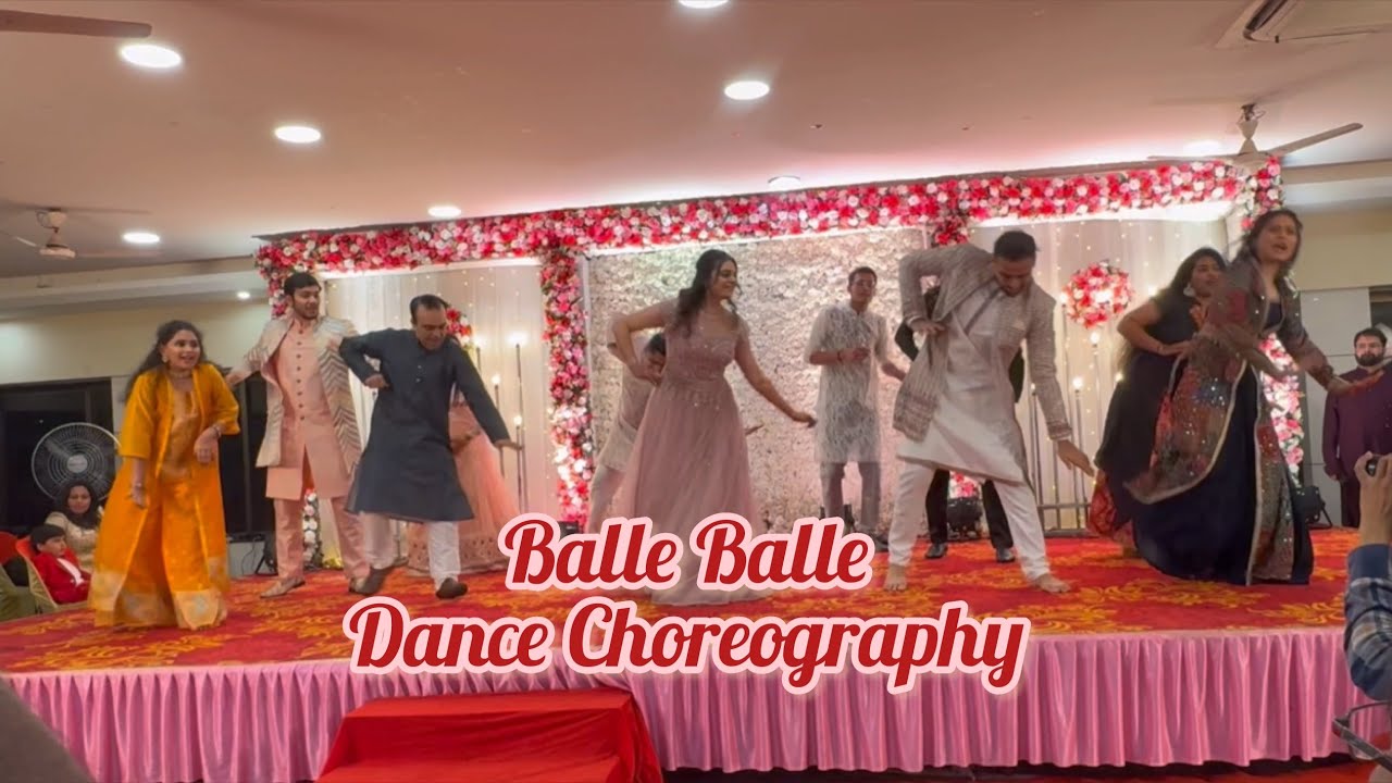 Balle Balle Dance Choreography by Bride and Cousins | Energetic Dance ...