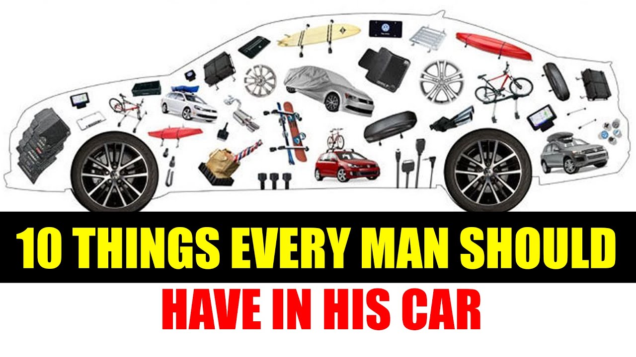 10 Must Have Car Essentials Every Man Needs to Survive the Road - YouTube