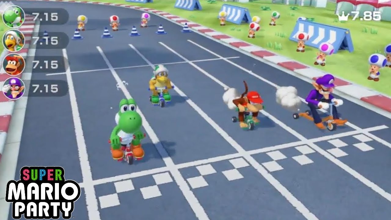 Super Mario Party - All Free For All Minigames - Nintnedo Switch ...