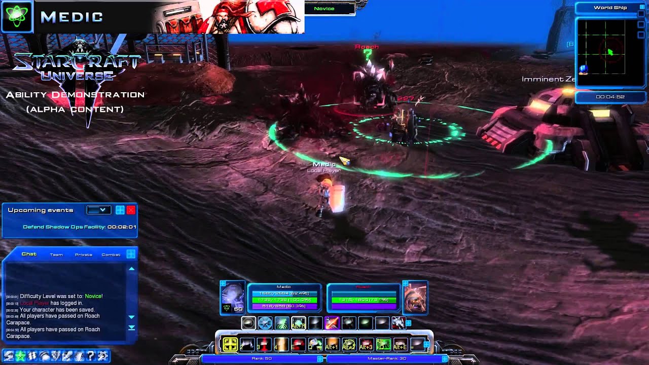 StarCraft Universe - Medic Ability Demo (Alpha Content) - YouTube