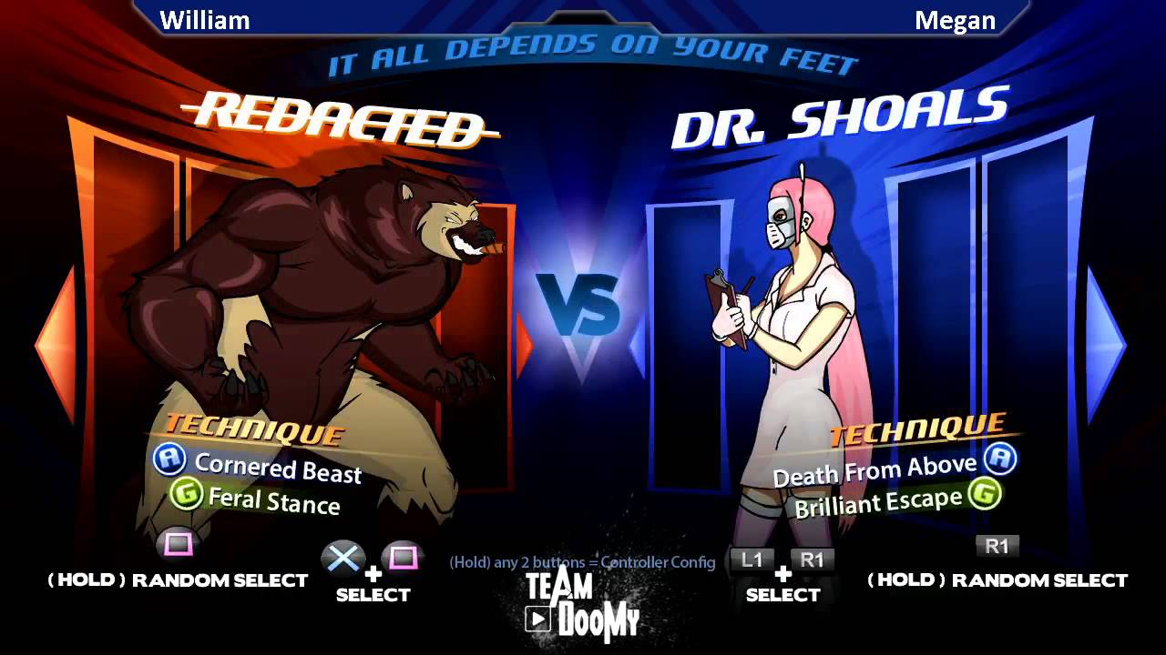 Eirtakon DIVEKICK Tournament William The Baz vs Megan Uncle Sensei ...