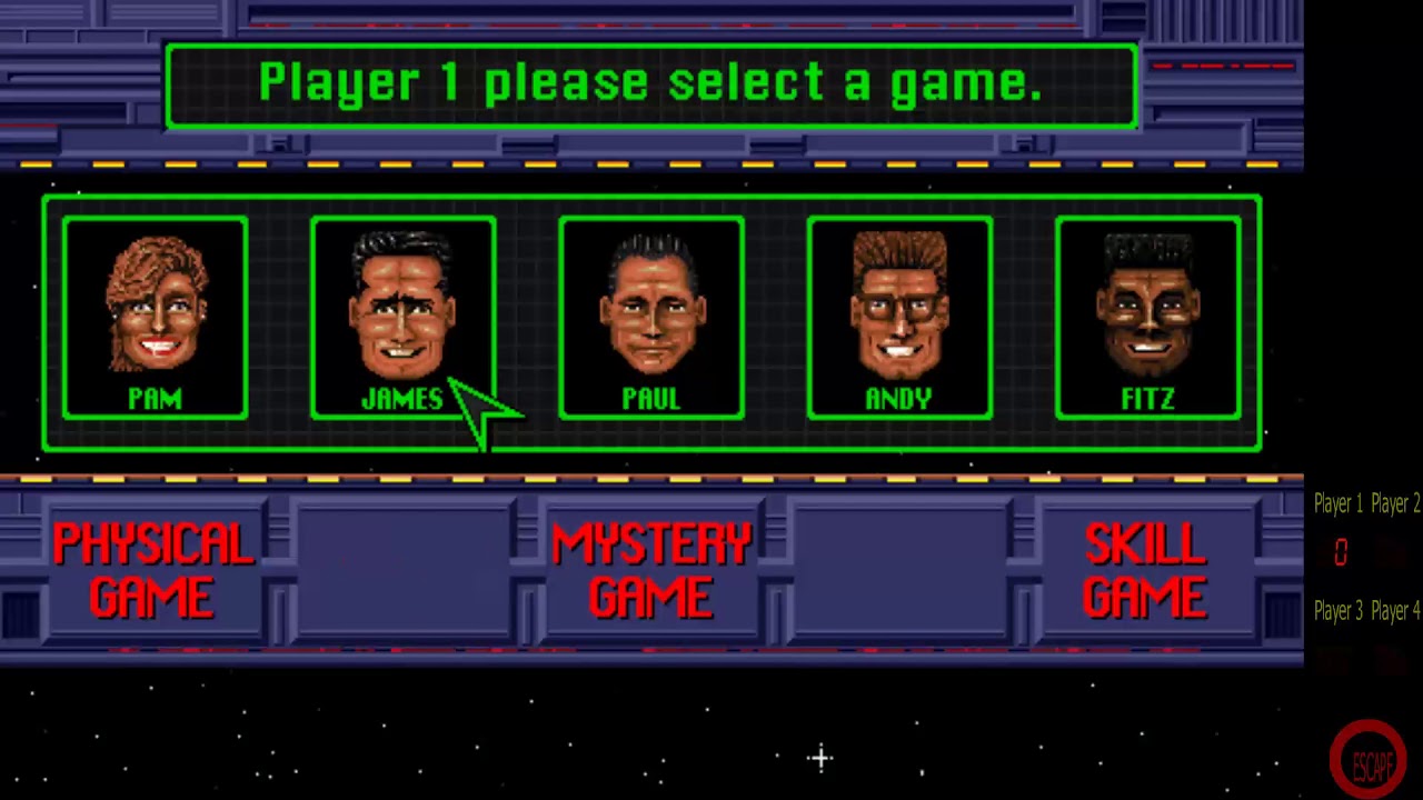 ARCADE MACHINES MAME THE CRYSTAL MAZE TEAM CHALLENGE 1994 BARCREST ...