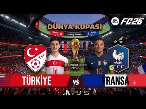 FC 26 DÜNYA KUPASI 🔥🔥 TÜRKİYE - FRANSA FİNAL MAÇI