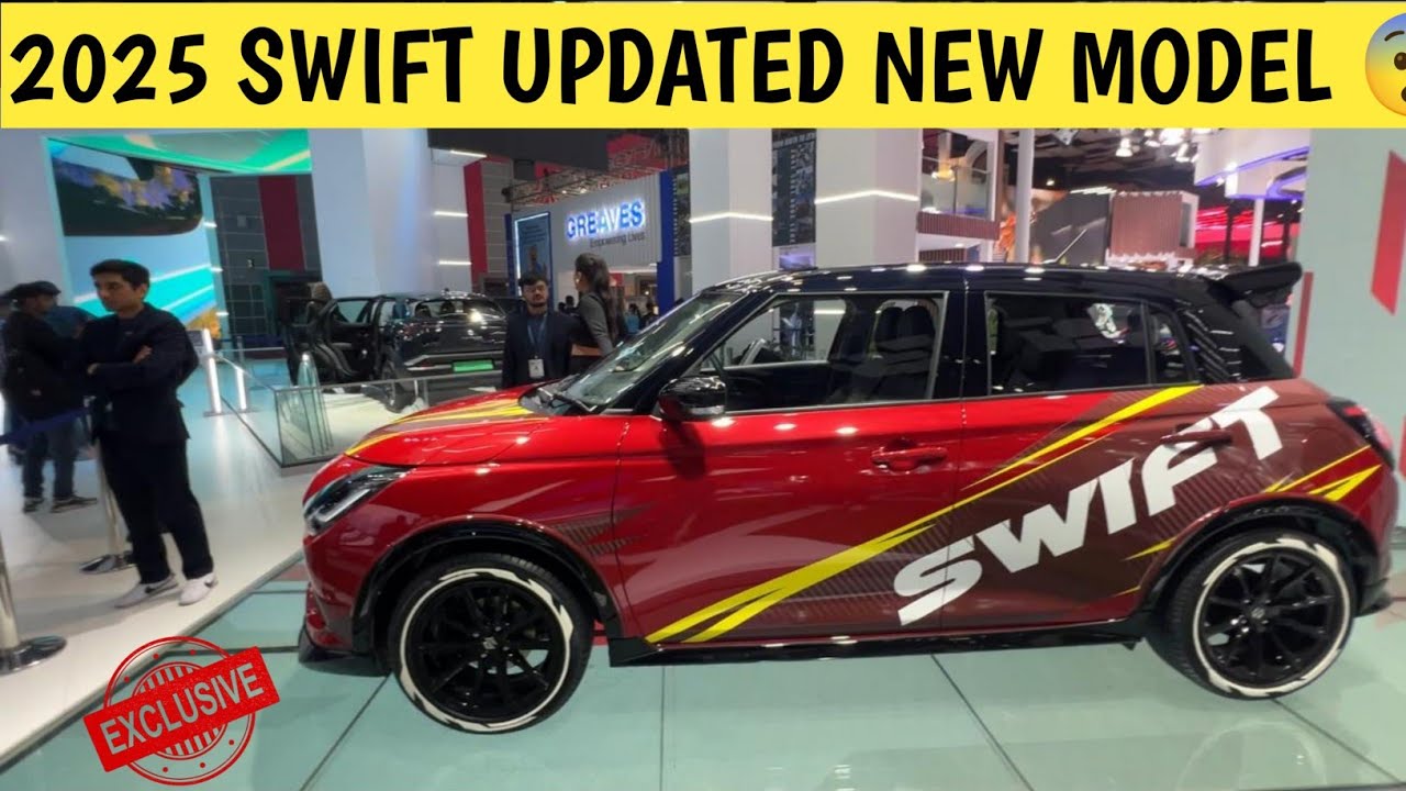 2025 SWIFT Updated New Model - New alloys | New Looks | Spoiler | Swift ...