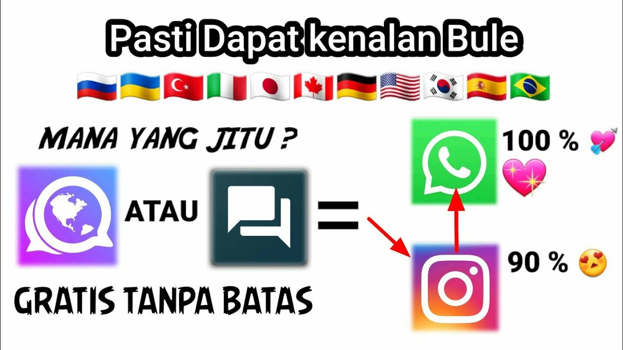 APLIKASI UNTUK MENDAPATKAN BULE DENGAN MUDAH DAN TANPA BATAS | Part 2 ...