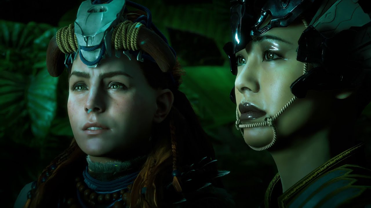 Hunting the red maw in horizon zero dawn. - YouTube