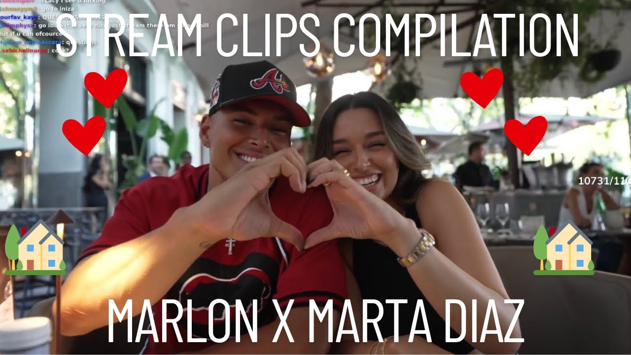 Marlon x Marta Díaz ️🏡 Funniest Stream Clips Compilation | Best Moments ...