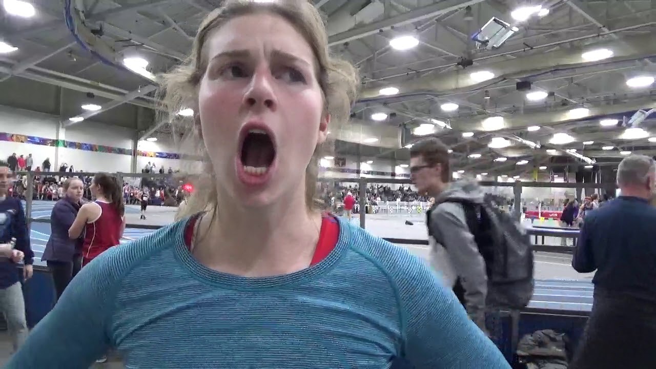Natick's Grace Connolly captures mile and 1,000m - YouTube