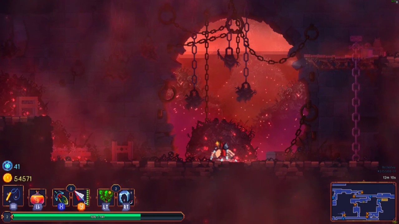 Dead Cells Complete Run (From Ossuary on) Strength Build Sadist Sword ...