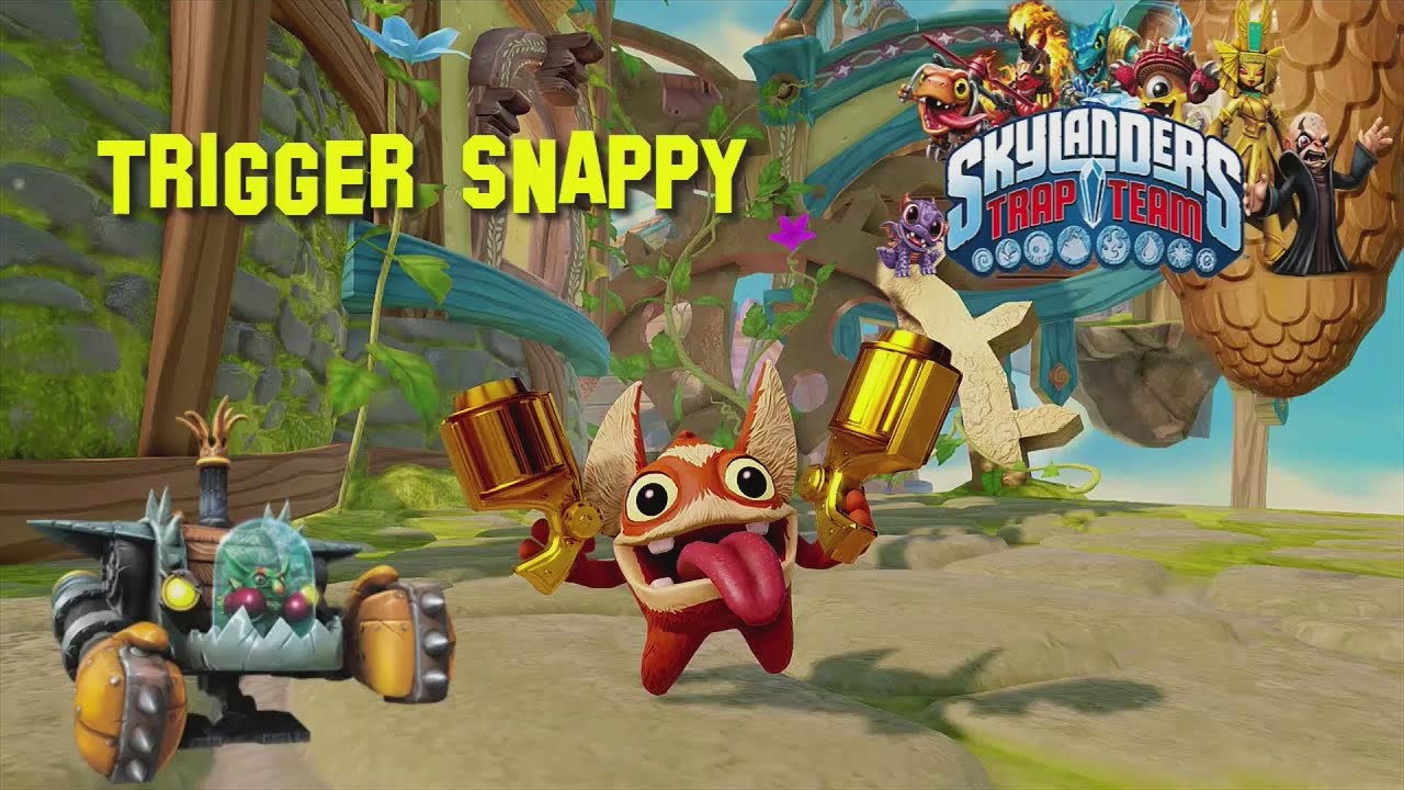 Skylanders Trap Team -Trigger Snappy- Análisis en Español - YouTube