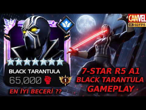 7-STAR R5 A1 BLACK TARANTULA GAMEPLAY | YENİ EN İYİ BECERİ Mİ GELDİ, EN İYİ BECERİ PRESTİJ - MCOC