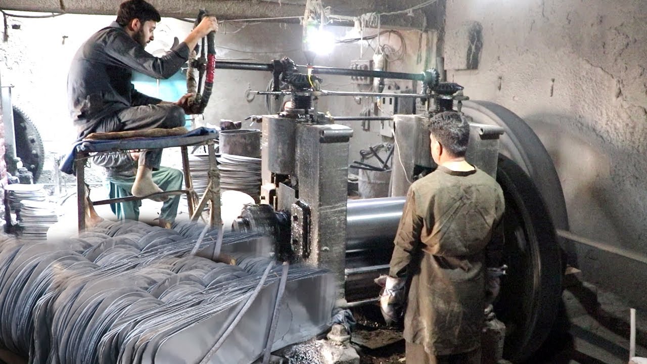 Manufacturing of Stainless Steel Cookware Utensils - YouTube