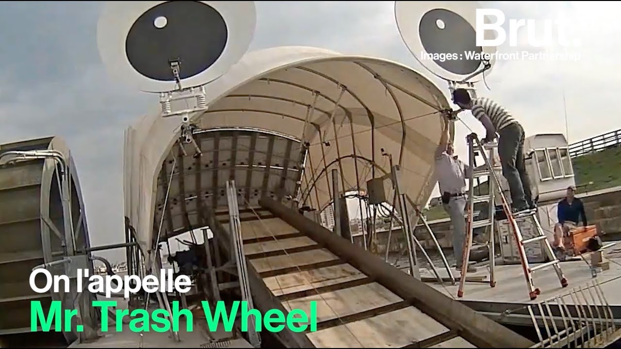 Mr. Trash Wheel, la machine qui lutte contre les déchets à Baltimore ...