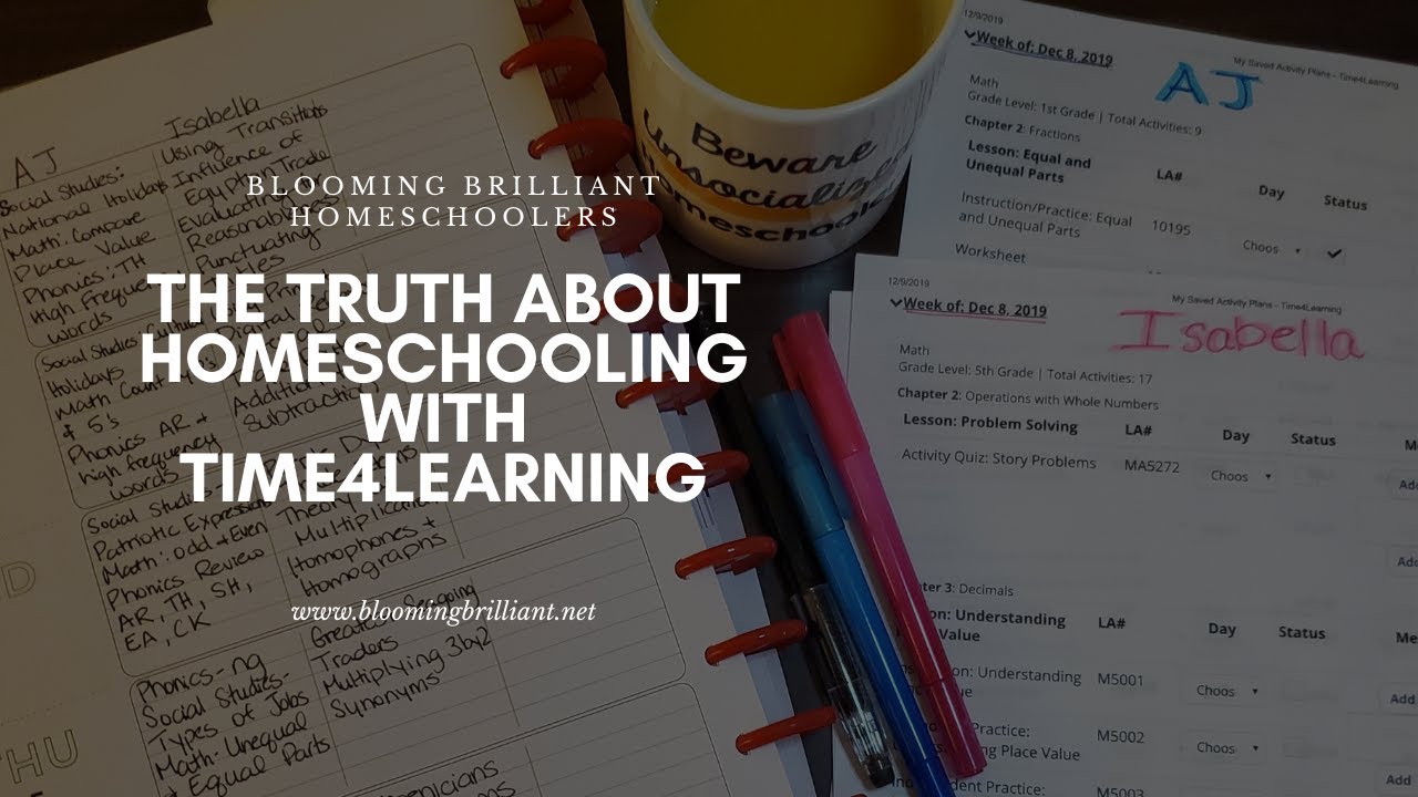 The Truth about using Time4Learning in Your Homeschool - YouTube