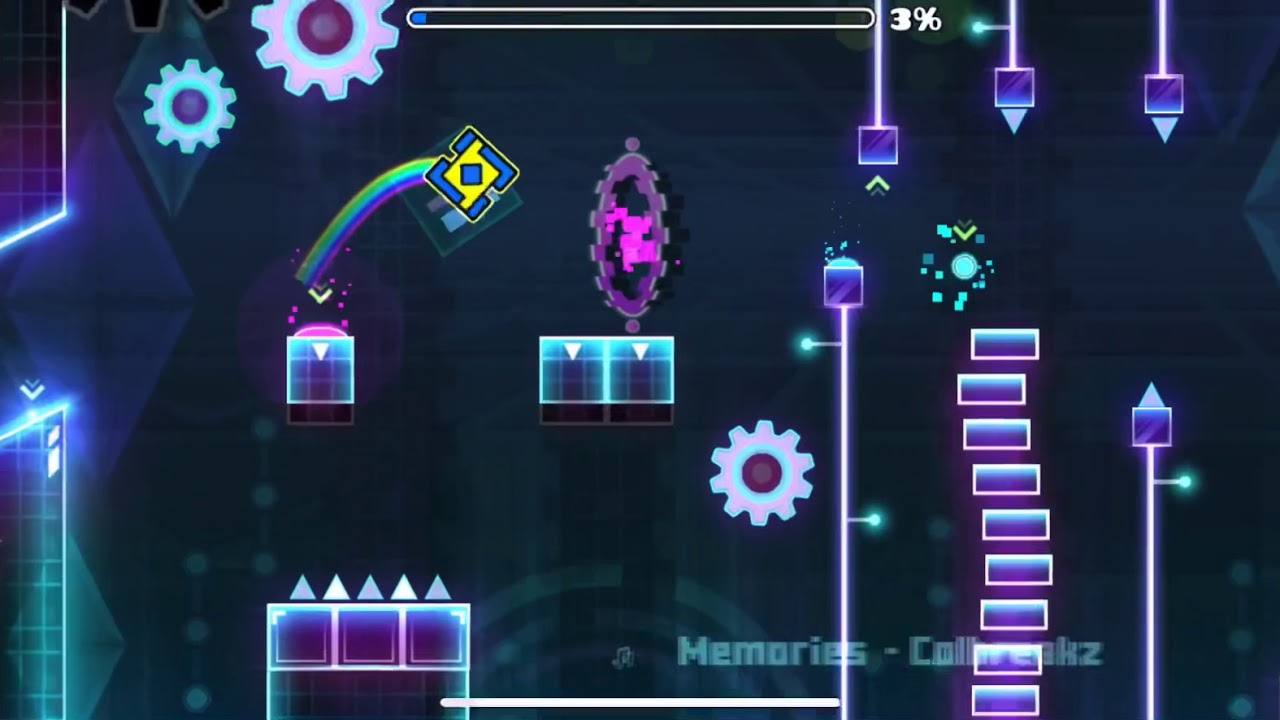 Geometry Dash [2.11] - “memories” by Xender Game - 100% complete (1 ...
