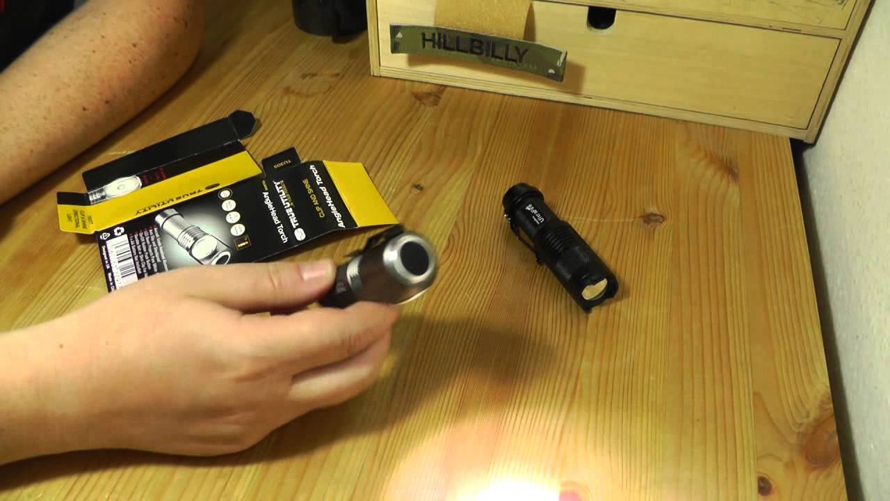 True Utility AngleHead Torch - EDC LED Taschenlampe - YouTube