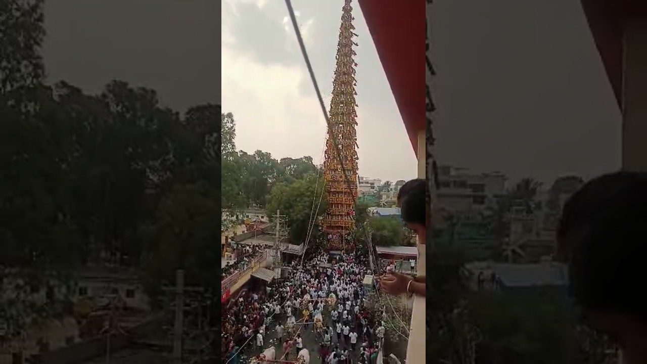 Huskure jatre teru #fair of festivals in india #jatre#indianfestivals# ...