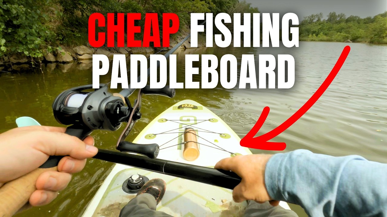 Testing The Ridiculous Claims of a CHEAP Fishing SUP: Glide Angler O2 ...