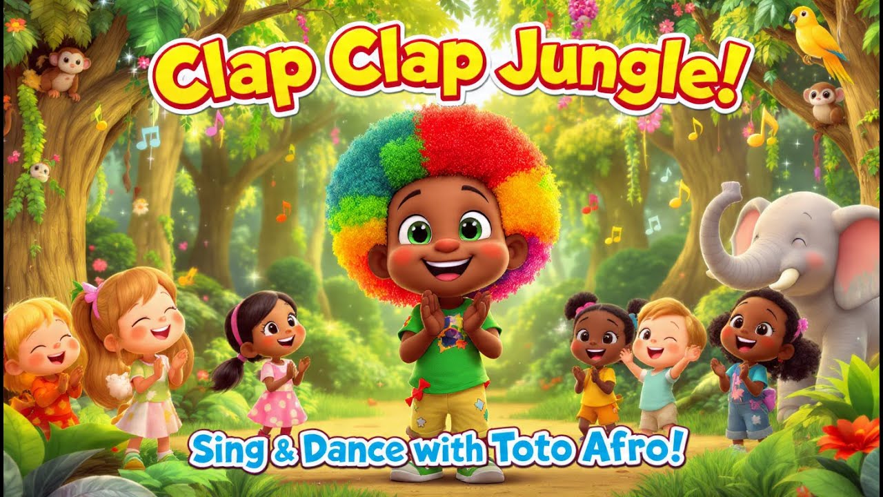 Clap Clap Jungle | Fun Sing-Along Kids Song | Dance, Clap & Move! 🌴🎶 ...