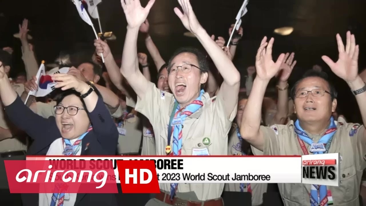 South Korea wins bid to host 2023 World Scout Jamboree - YouTube