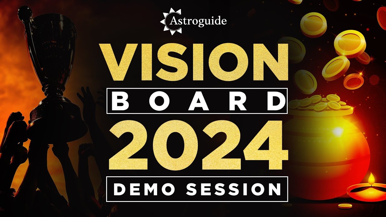 Vision Board 2024 - Demo Session | Guided Session | Astroguide - YouTube