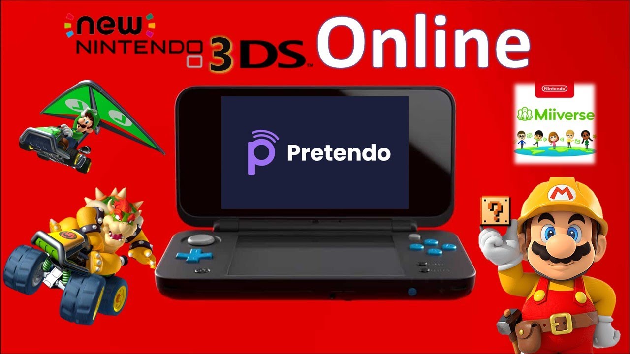 3DS online nuevamente a través de Pretendo. - YouTube
