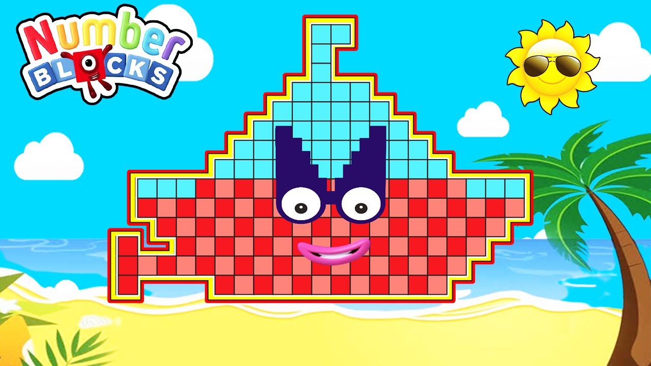 Numberblock Tetris Puzzle 150 Animation BOAT - Animation Fanmade 2D ...