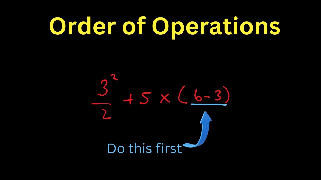 BEDMAS AKA PEDMAS AKA PENDAS | Math Fundamentals Series: Episode 7 - YouTube