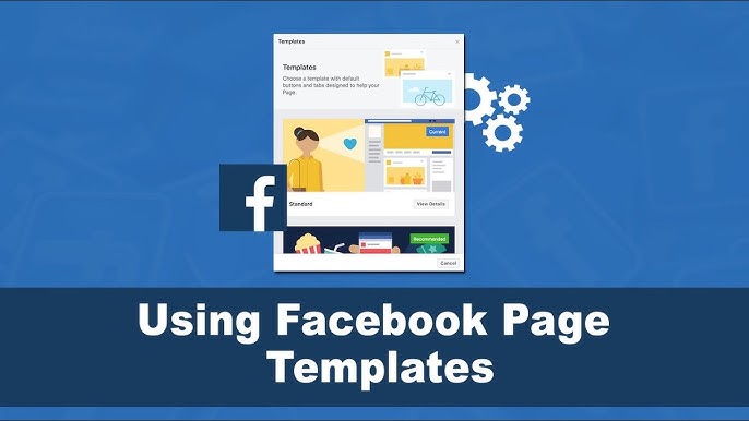 Facebook Page Layout Template 2022