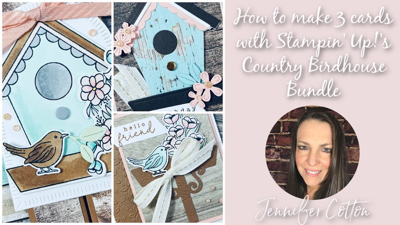 Cards & Fun Folds with the Country Birdhouse Bundle by Stampin' Up ...