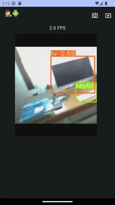Real time object detection Android and YoloV8 🚀 - YouTube