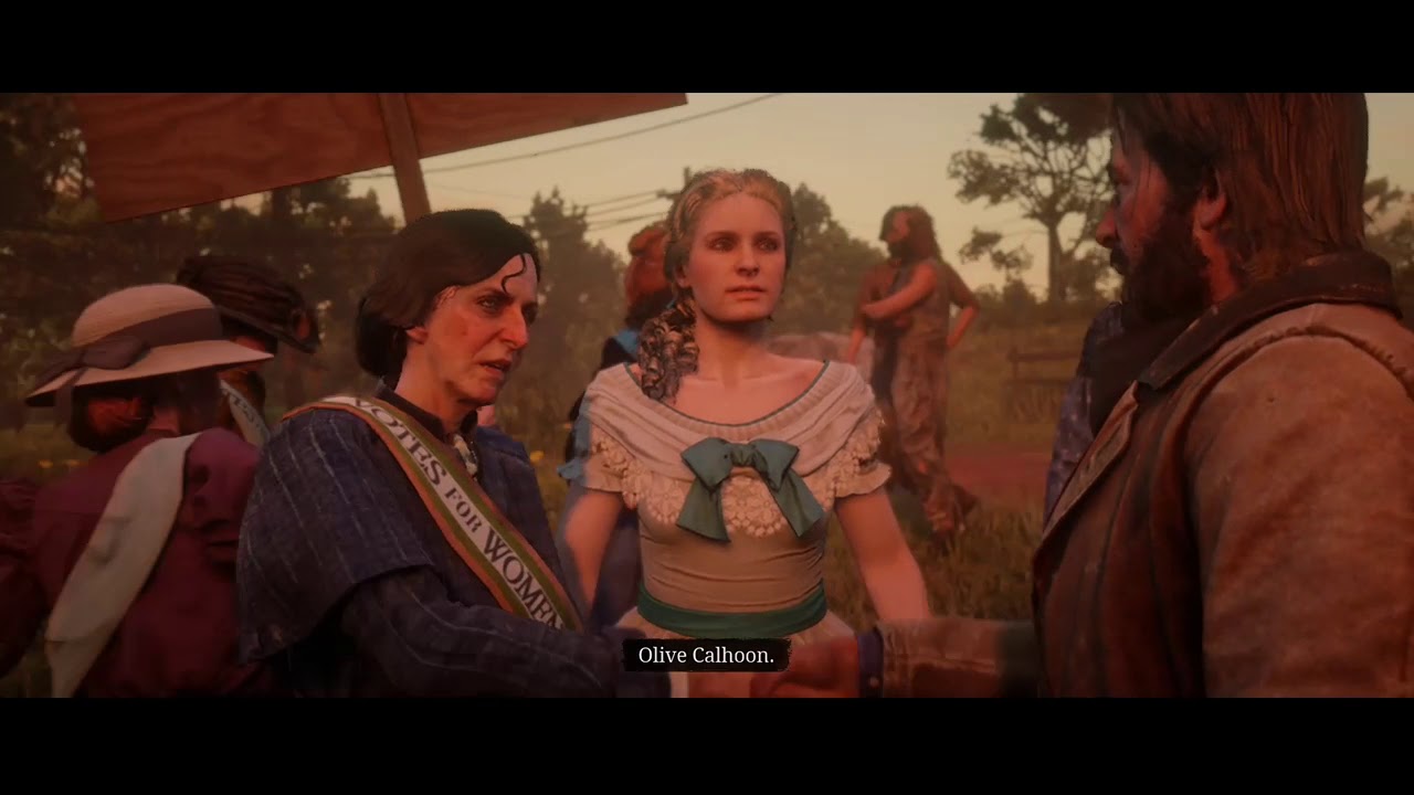 Feminist March in Red Dead Redemption 2 (Women Empowerment) - YouTube