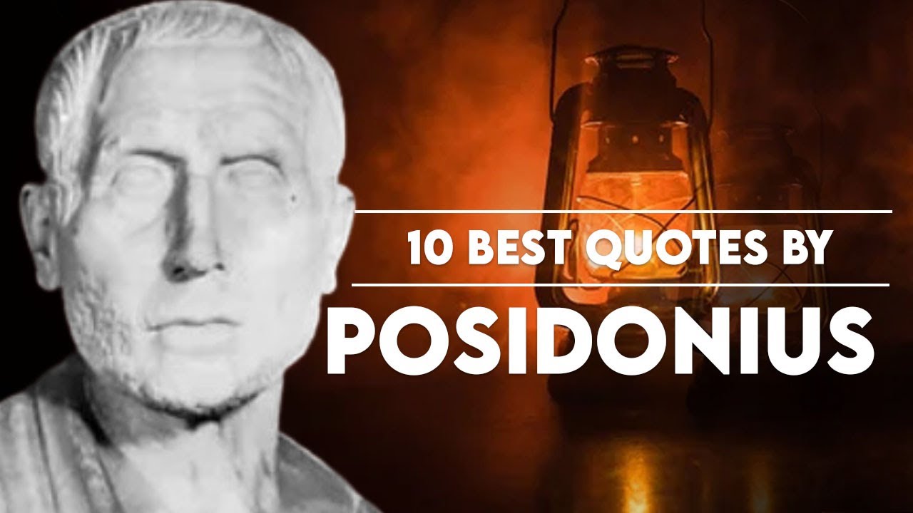 10 Best Quotes by Posidonius - YouTube
