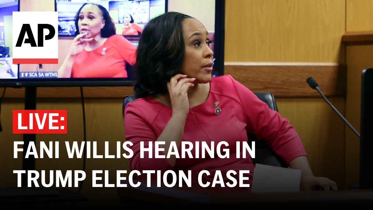 LIVE: Fani Willis hearing in Trump's Georgia election case - YouTube