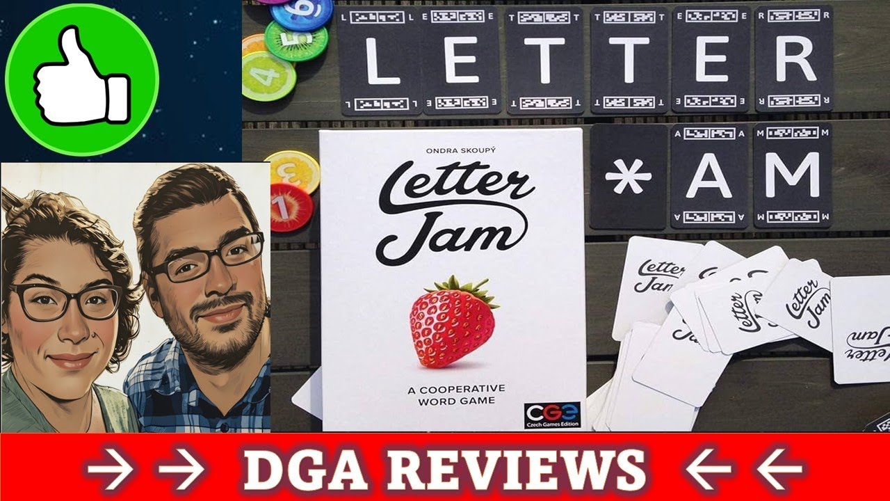 DGA Reviews Board Games: Letter Jam (Cozy Game Night) - YouTube