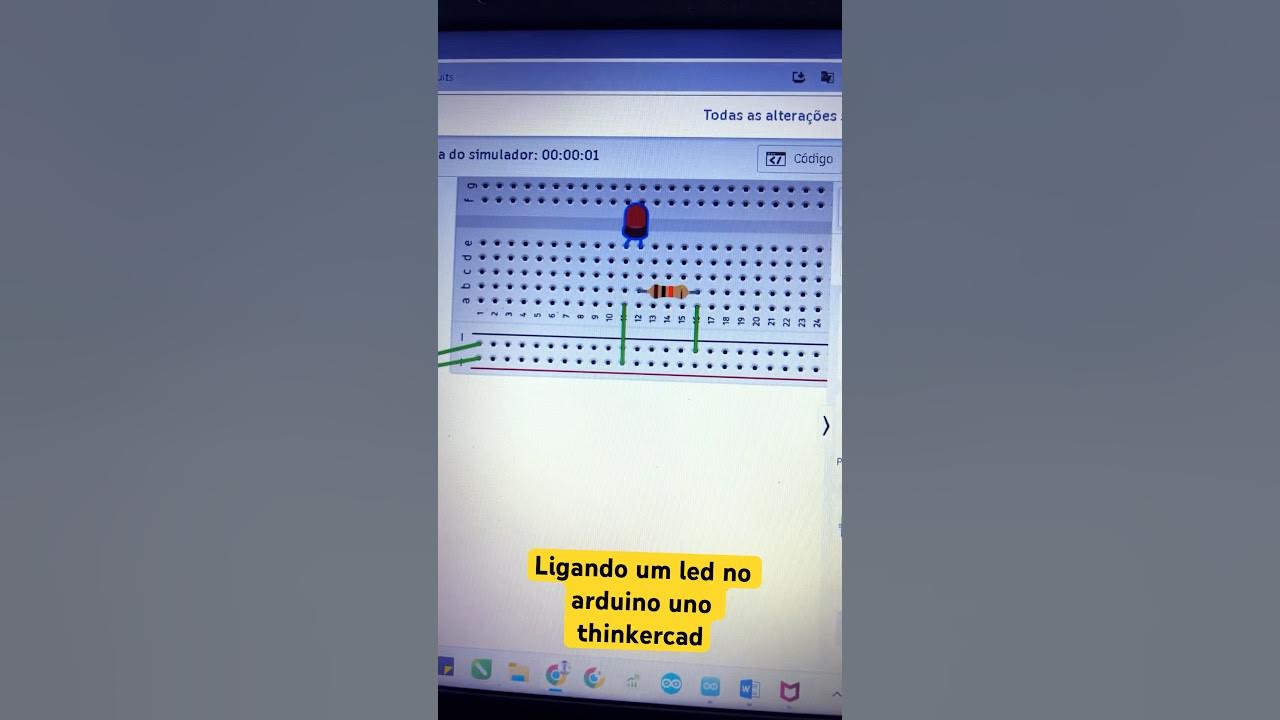 LIGANDO UM LED | Arduino Uno #arduino #shorts # - YouTube