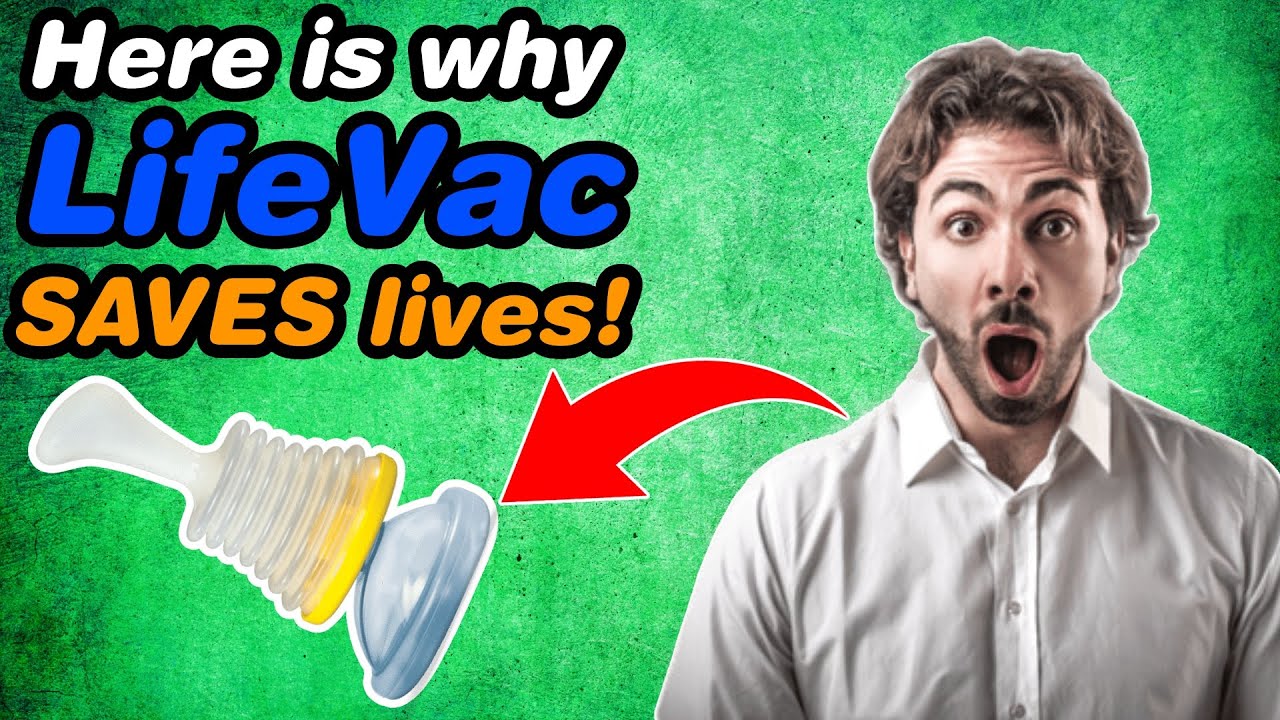 🔥 LifeVac Saves LIVES! And here is WHY! 👇 LifeVac Choking Rescue Device ...