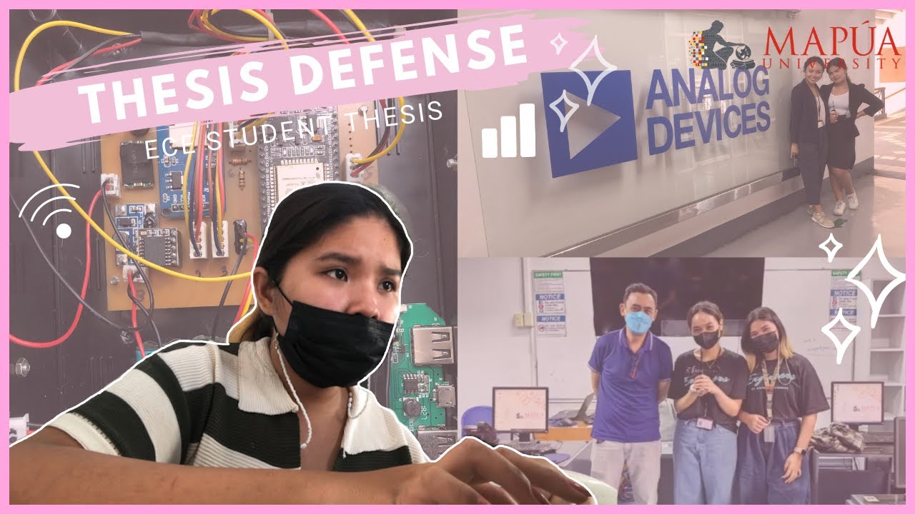 PREPARATION / THESIS DEFENSE OF AN ECE STUDENT IN MAPUA | Alyssa Vidal - YouTube